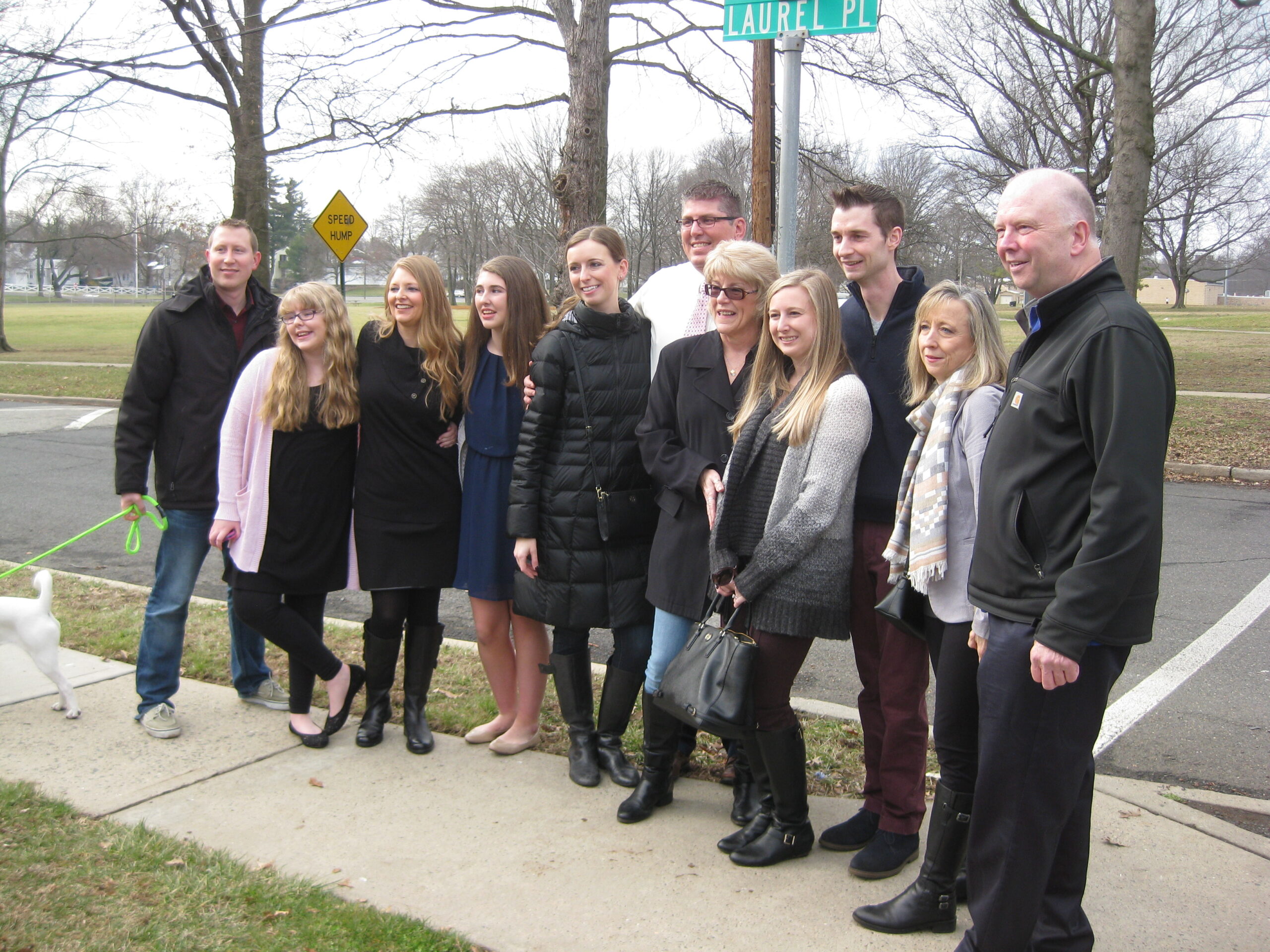 March 2017 Veteran Street Sign Ceremony - Hatez Way - Township of North ...