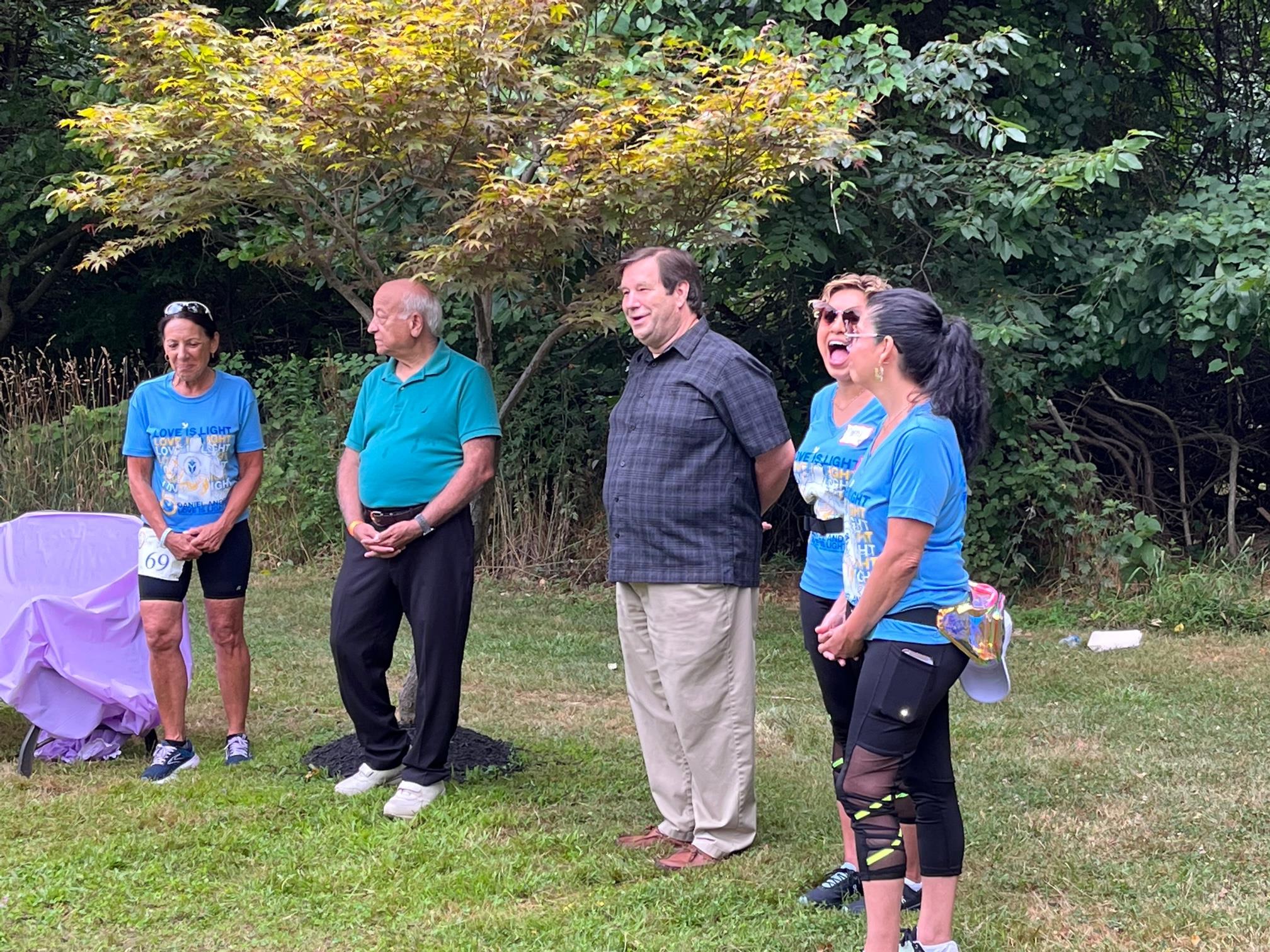 Daniel Anderl Love is Light 5K Dedication Ceremony - Township of North ...