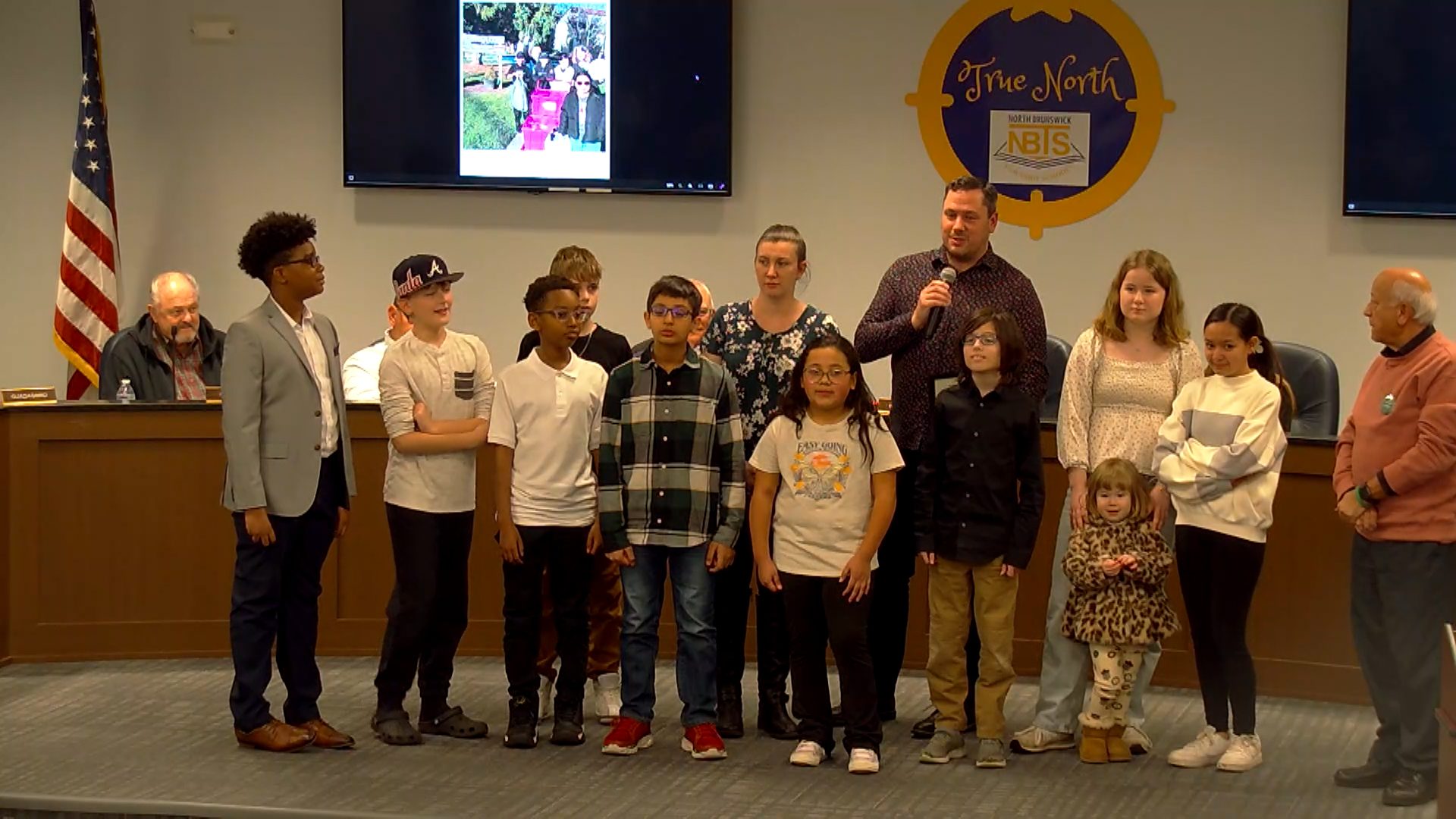 Police Officer promotion ceremony, Police Detective honored and Linwood School Student Congress ...