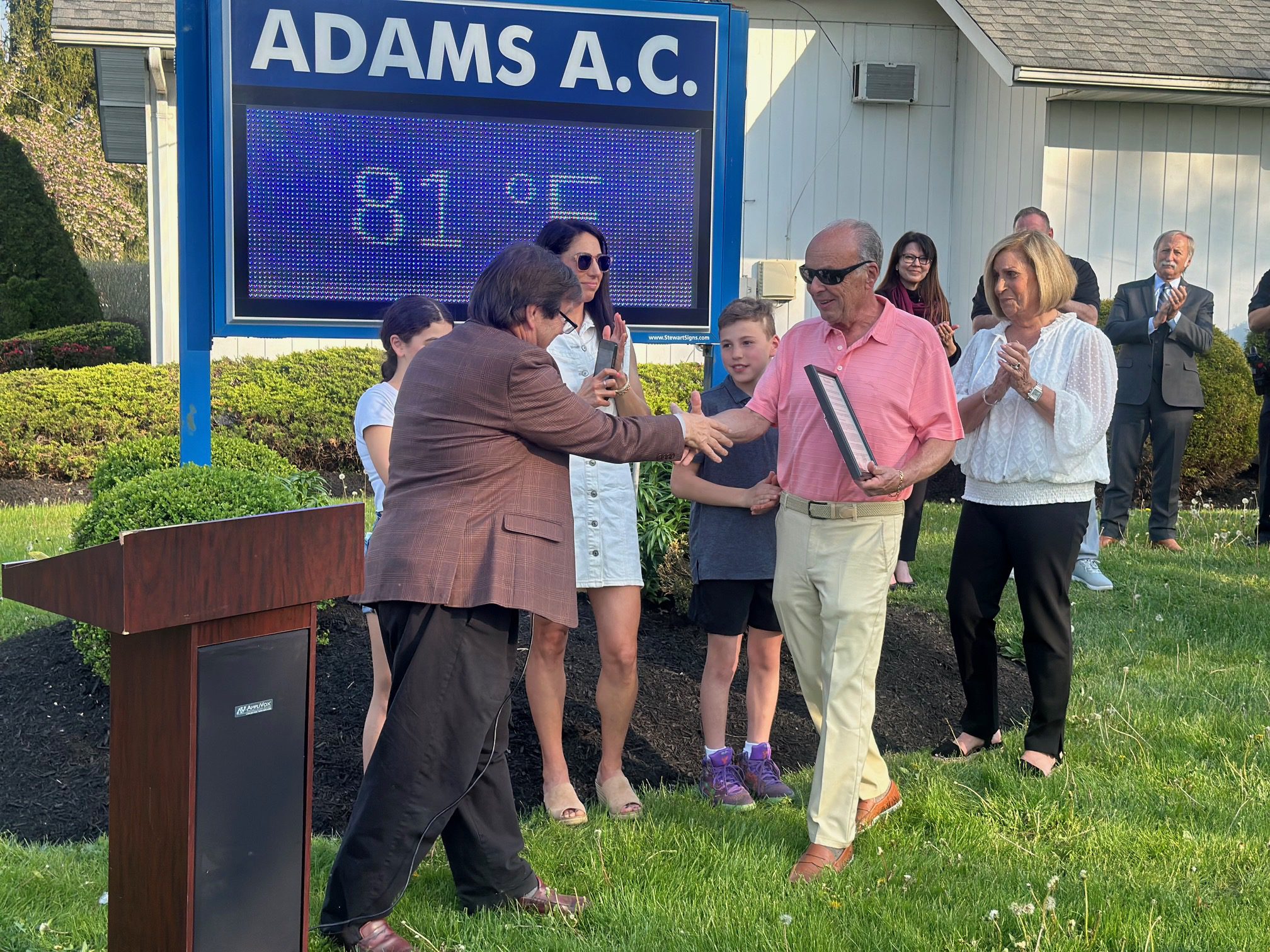 Veteran Street Sign Program celebrates 100th ceremony - Township of ...