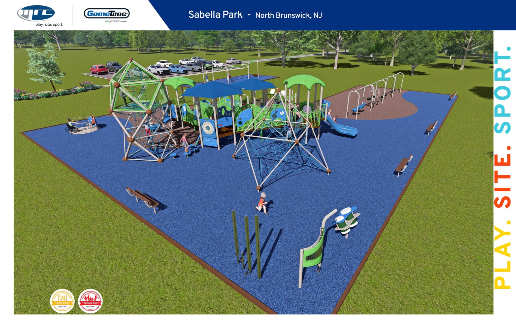 Sabella Park Playground and Building Improvements Survey - Township of ...