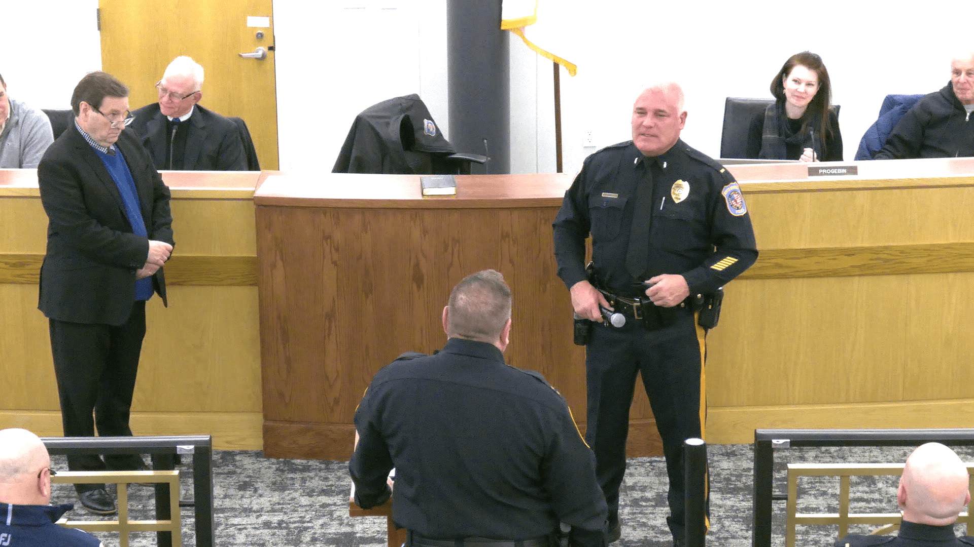 Police Department honors retiring officers, promotes 3 officers and ...