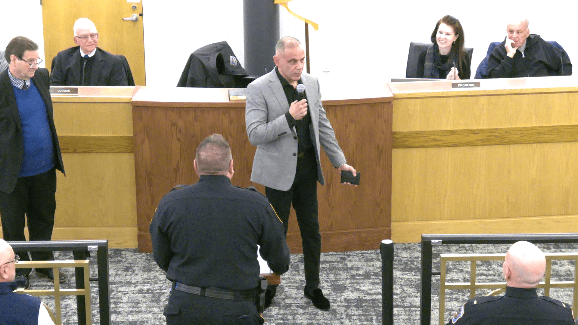 Police Department honors retiring officers, promotes 3 officers and ...