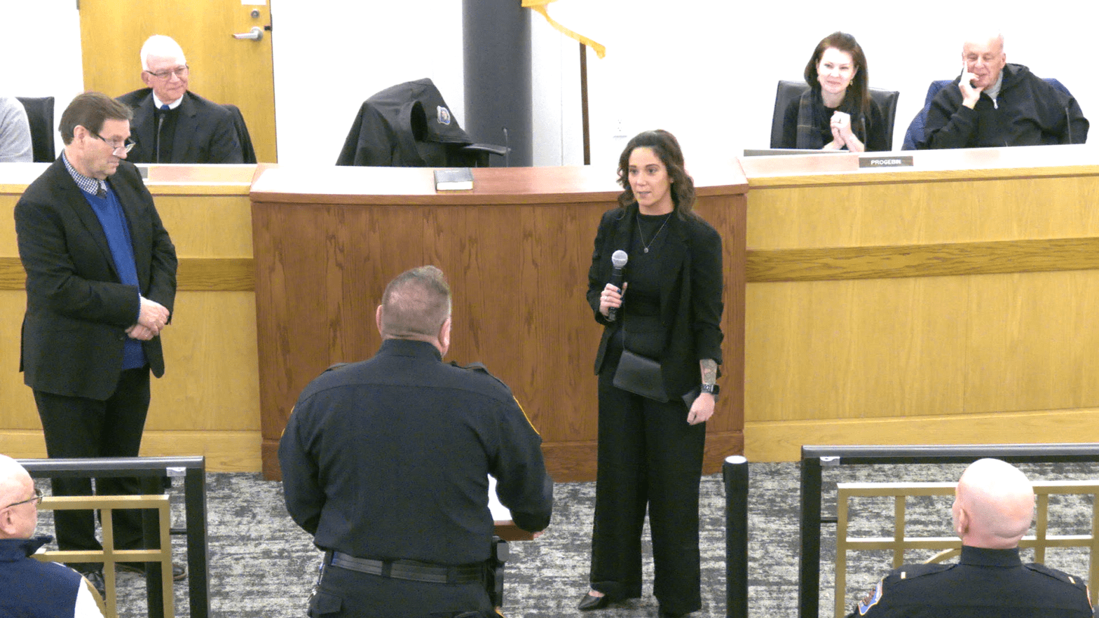 Police Department honors retiring officers, promotes 3 officers and ...